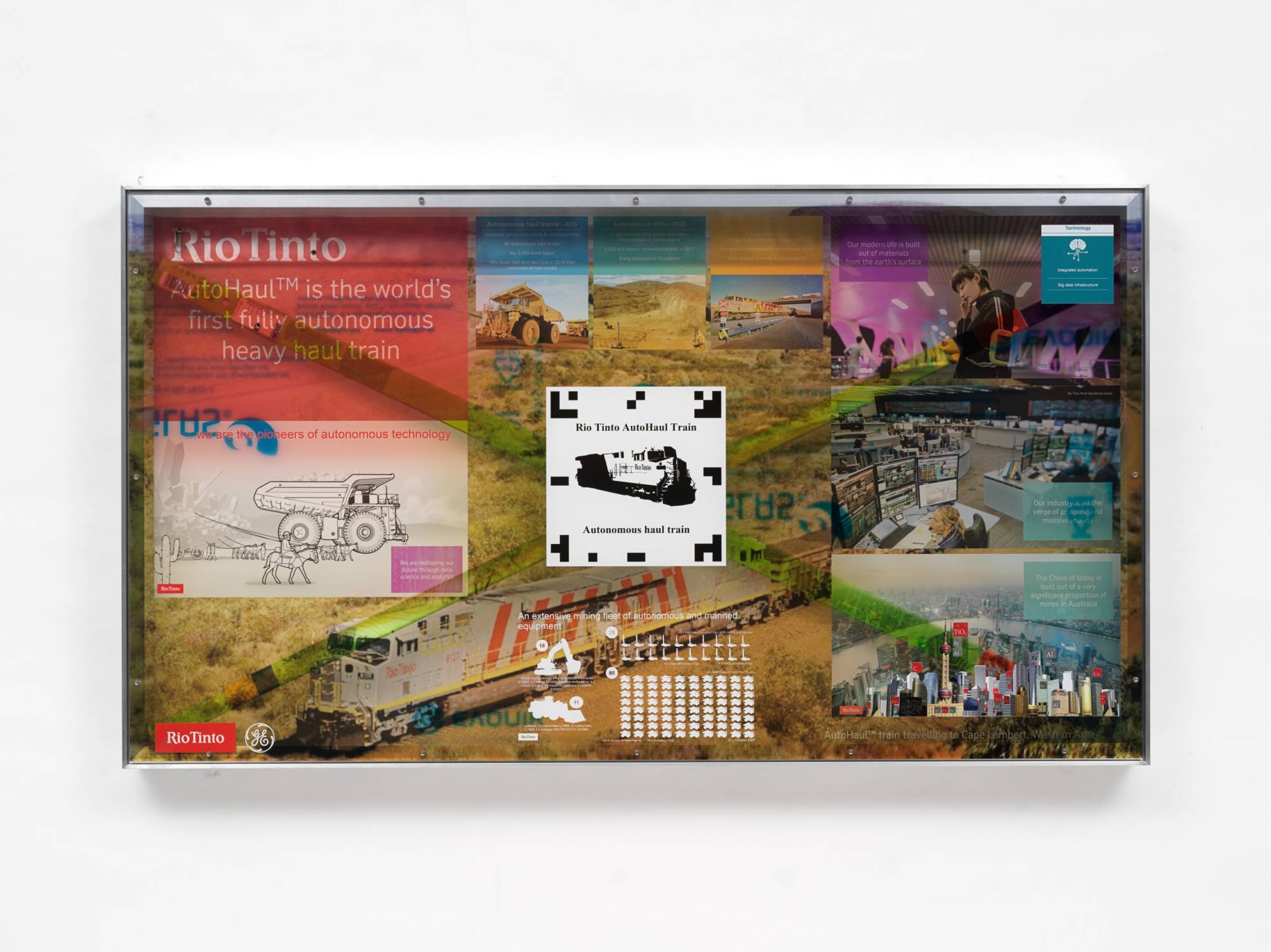 Rio Tinto fully autonomous haulage train Autohaul – Retrofitted General ...