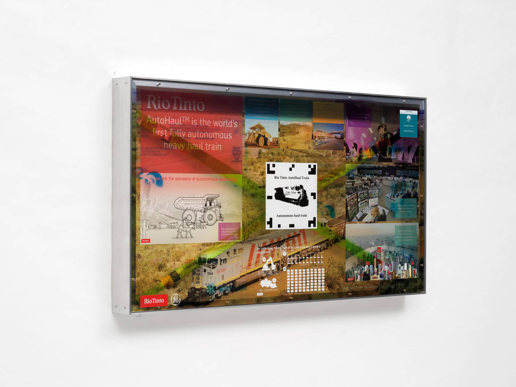 Rio Tinto fully autonomous haulage train Autohaul – Retrofitted General ...