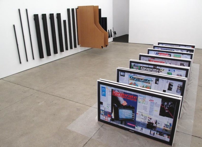 Decommissioned Trading Table/Workstation – Simon Denny